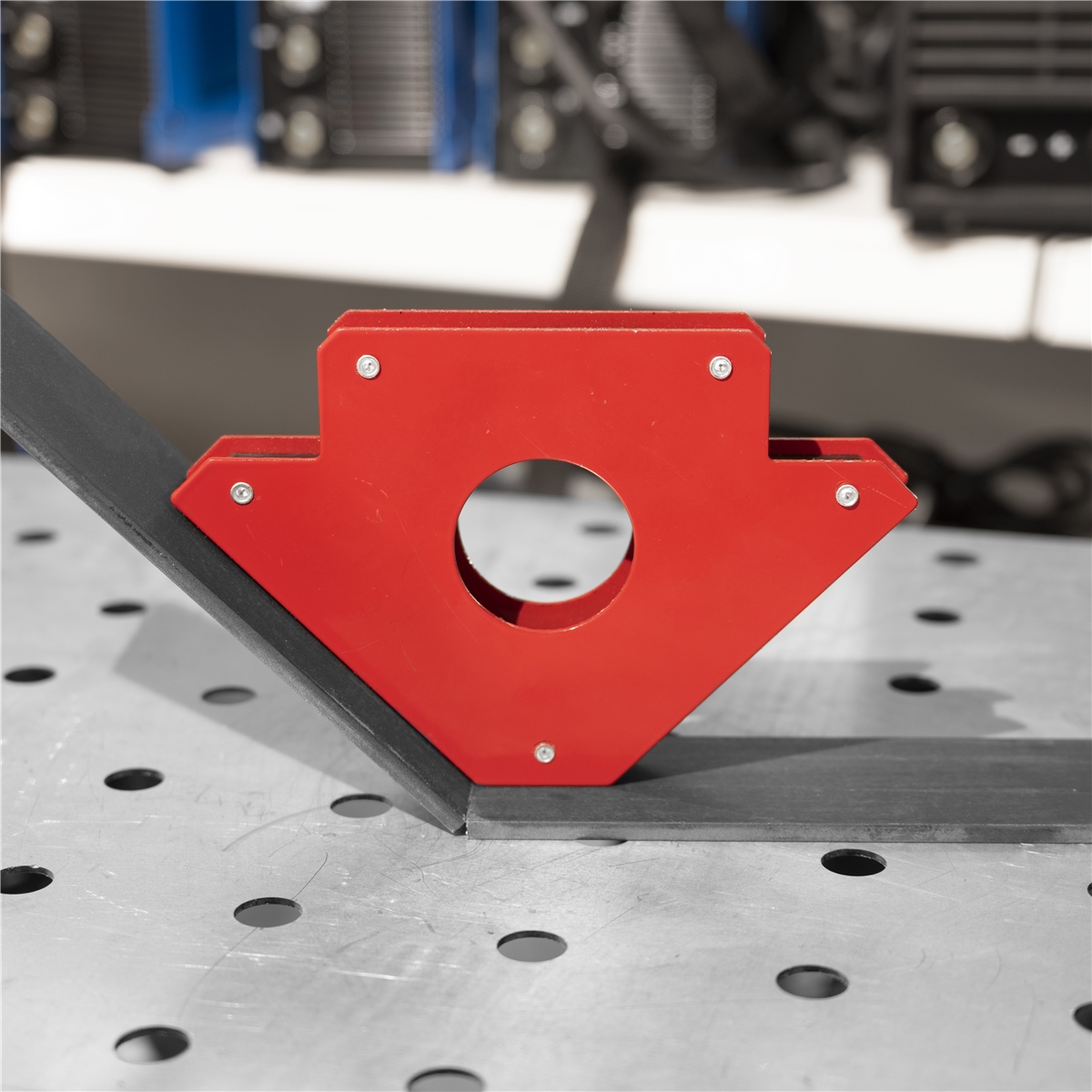 GÜDE Schweißmagneten Set 4-teilig Massemagnet Winkelmagnet Magnethalter ...